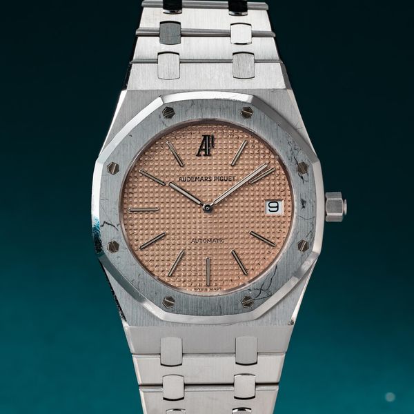FS: 1993 Audemars Piguet Royal Oak 14802ST Salmon Dial with Extract ...