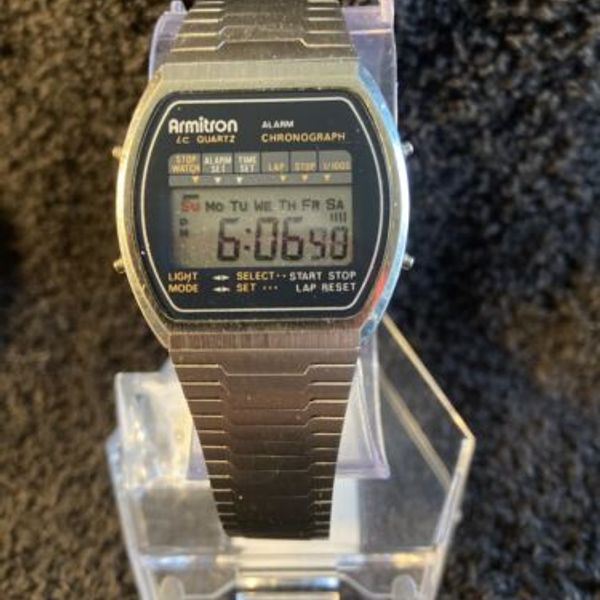 Vintage Men’s Armitron Digital Chronograph | WatchCharts Marketplace