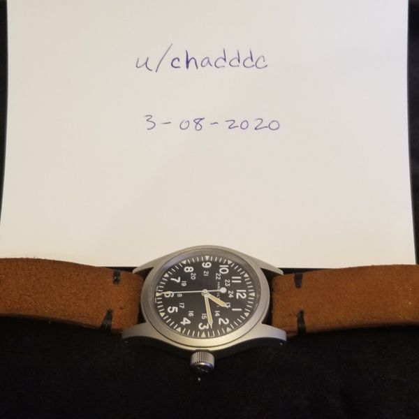 [WTS] Hamilton Khaki Mechanical w/H50 80hr Power Reserve, Full Kit ...
