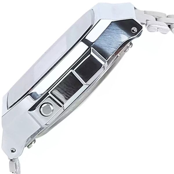 Casio Men's Watch Classic Quartz Digital Dial Stainless Steel Bracelet A168W-1 | WatchCharts ...