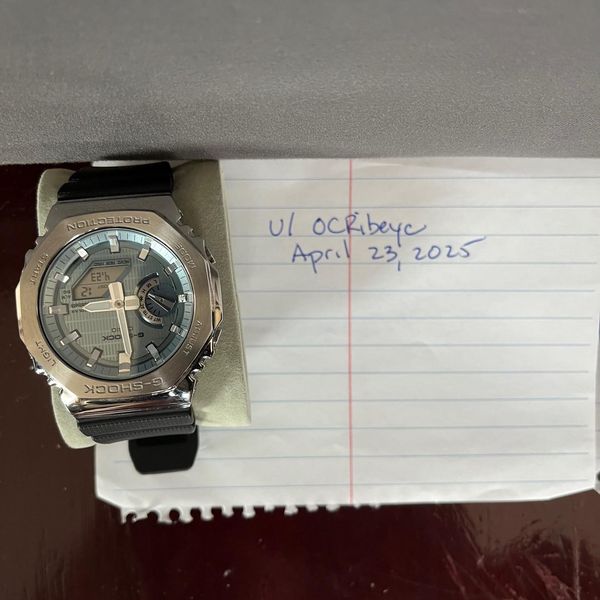 [WTS] [CONUS] JDM Casioak Casio G-Shock GBM-2100 (Vapor Blue/Sky Blue ...