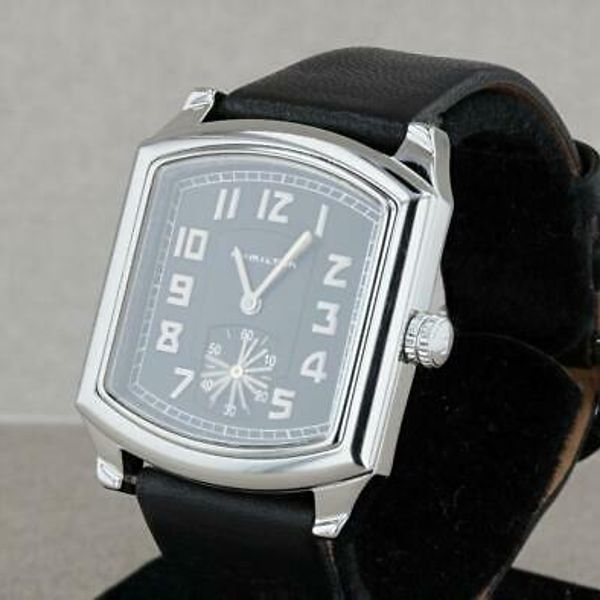 TANK HAMILTON TONNEAU QUARTZ WATCH 1930s ART DECO STYLE 061132 ...