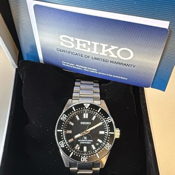 Seiko SPB453J1 - Automatic Men's Divers Watch -Black Dial | WatchCharts ...