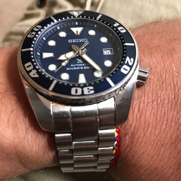 Seiko Sumo Blue -$325obo | WatchCharts Marketplace