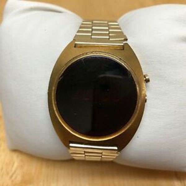 【FREE SHIPPING】 Watch Vintage litronix hombre rojo led digital reloj de ...