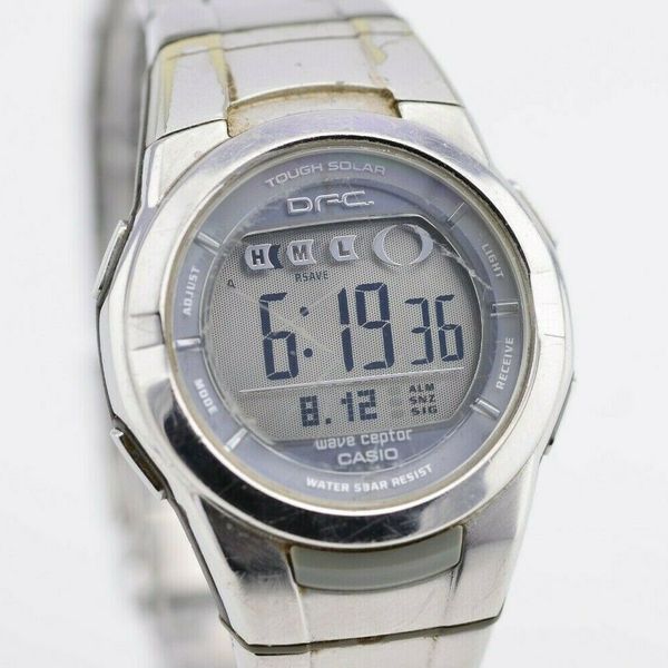 E582 Vintage Ladies Casio DFC Wave-Ceptor Though Solar Watch DFC-200 JDM 120.1 | WatchCharts ...