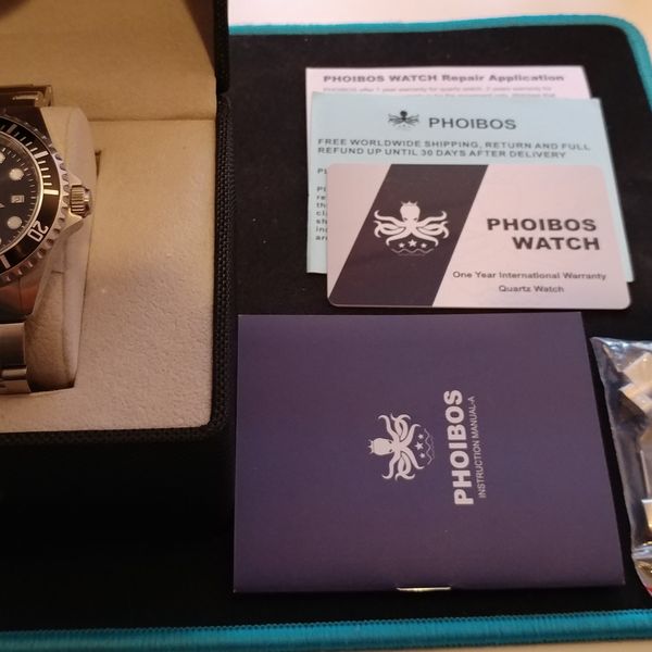 Phoibos 300m Quartz Diver PX002C | WatchCharts Marketplace