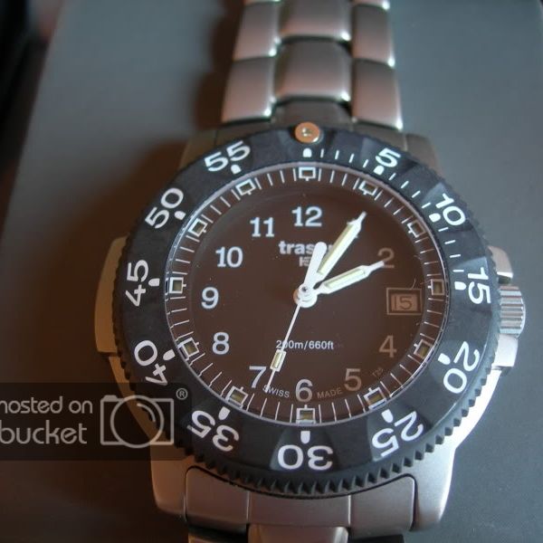 FS: Traser Commander P6506 Tritium Titanium on bracelet REDUCED 400 ...