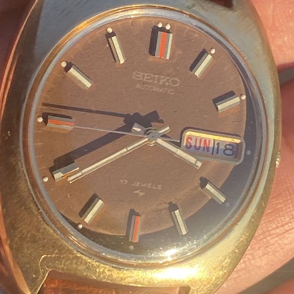 Vintage SEIKO 7006-8059 Men Wrist Watch Gold Toned 7006A Movement ...