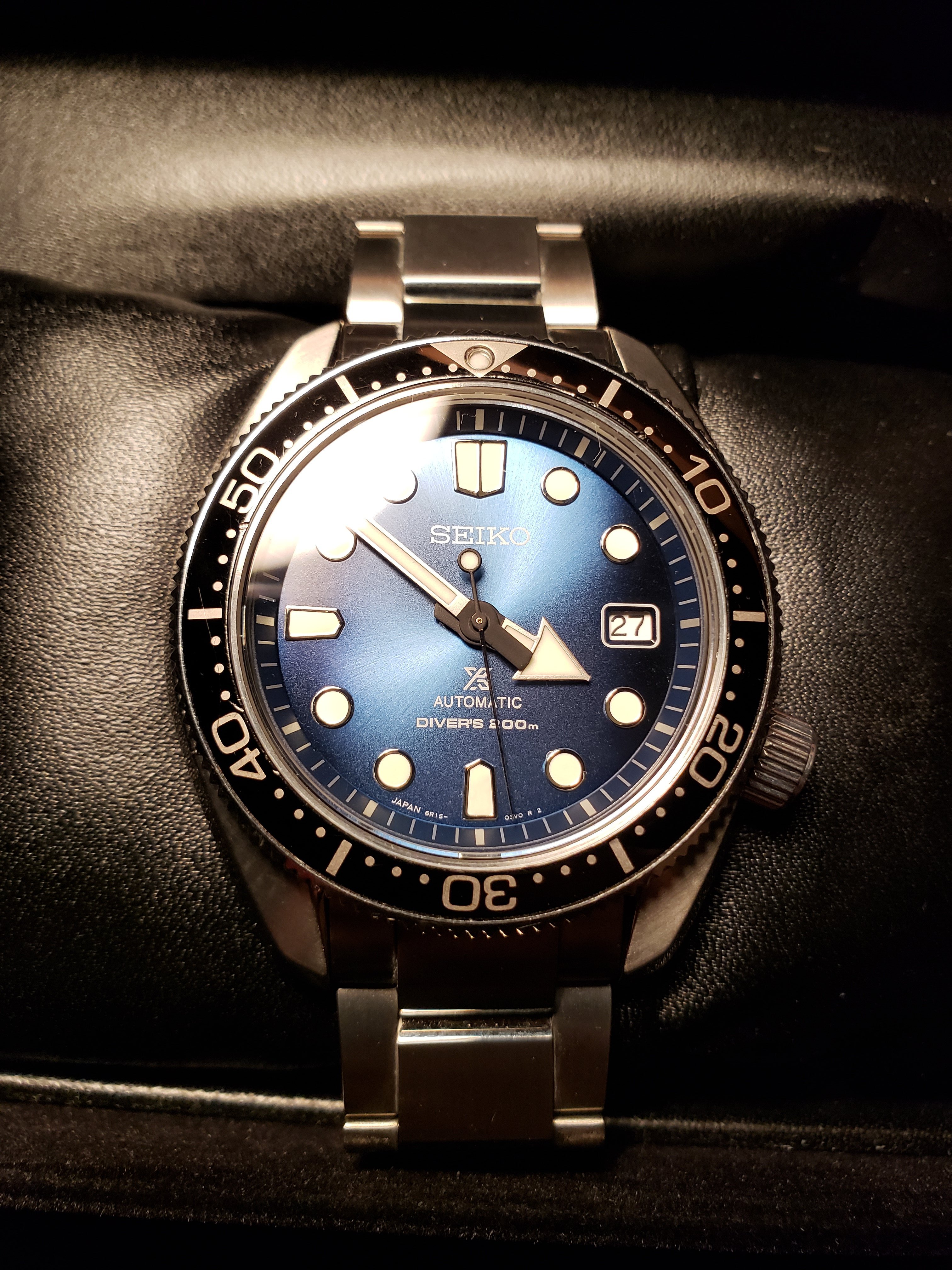 Seiko automatic diver Sbdc065 spb083 JDM blue hole | WatchCharts