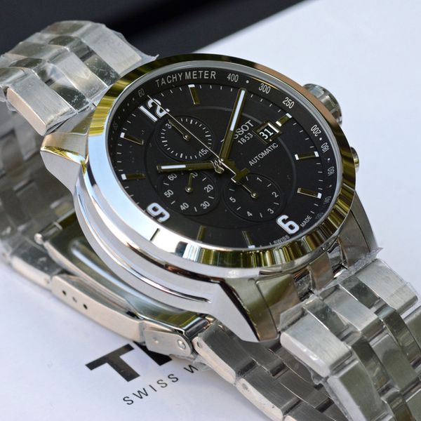 FS: Tissot PRC 200 Automatic Chronograph Black Dial SS Bracelet | WatchCharts