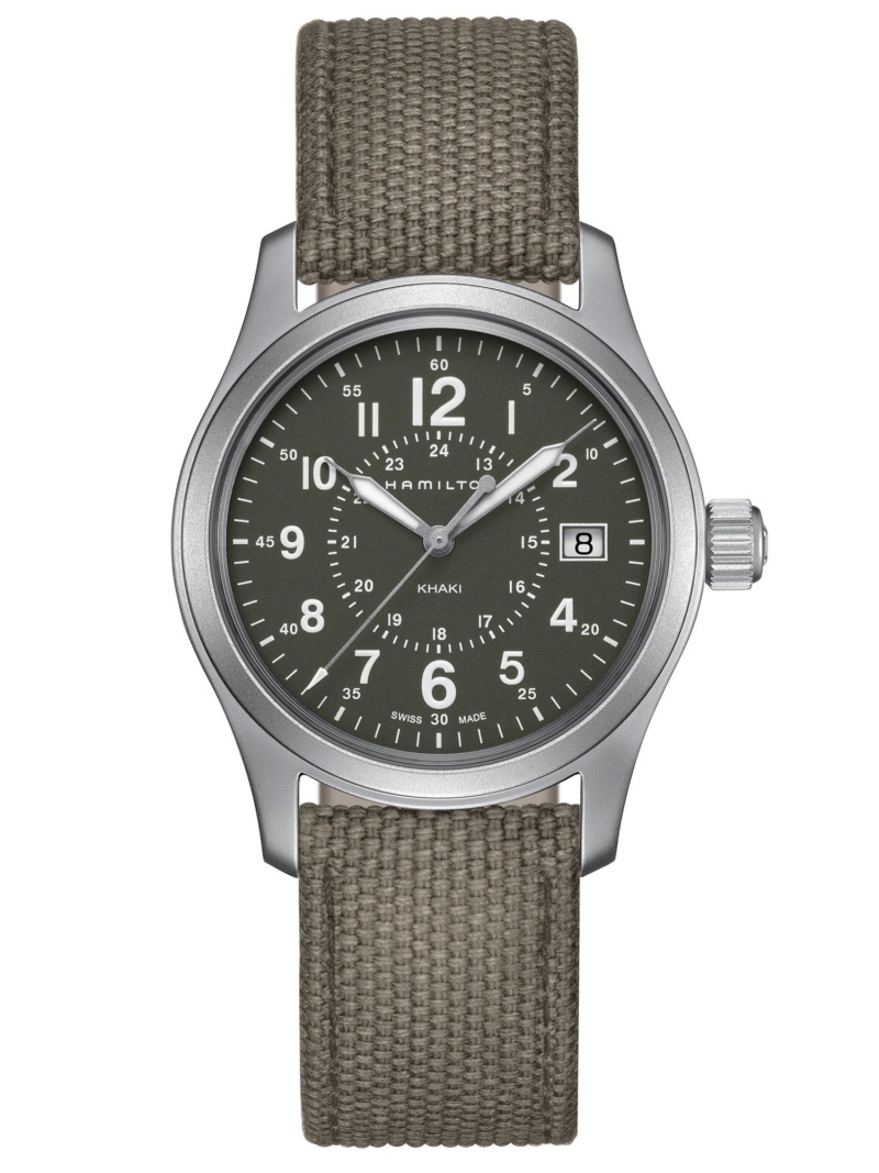 Hamilton Khaki Field Quartz 38 Stainless Steel (H68201963) Market Price ...