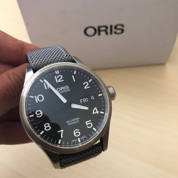 FSOT: Oris Pro Pilot Day/Date 45mm | WatchCharts Marketplace