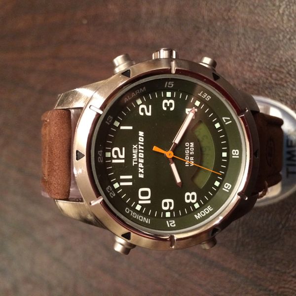 FS: Timex Expedition Analog-Digital (Ani-Digi) Watch T498299J ...