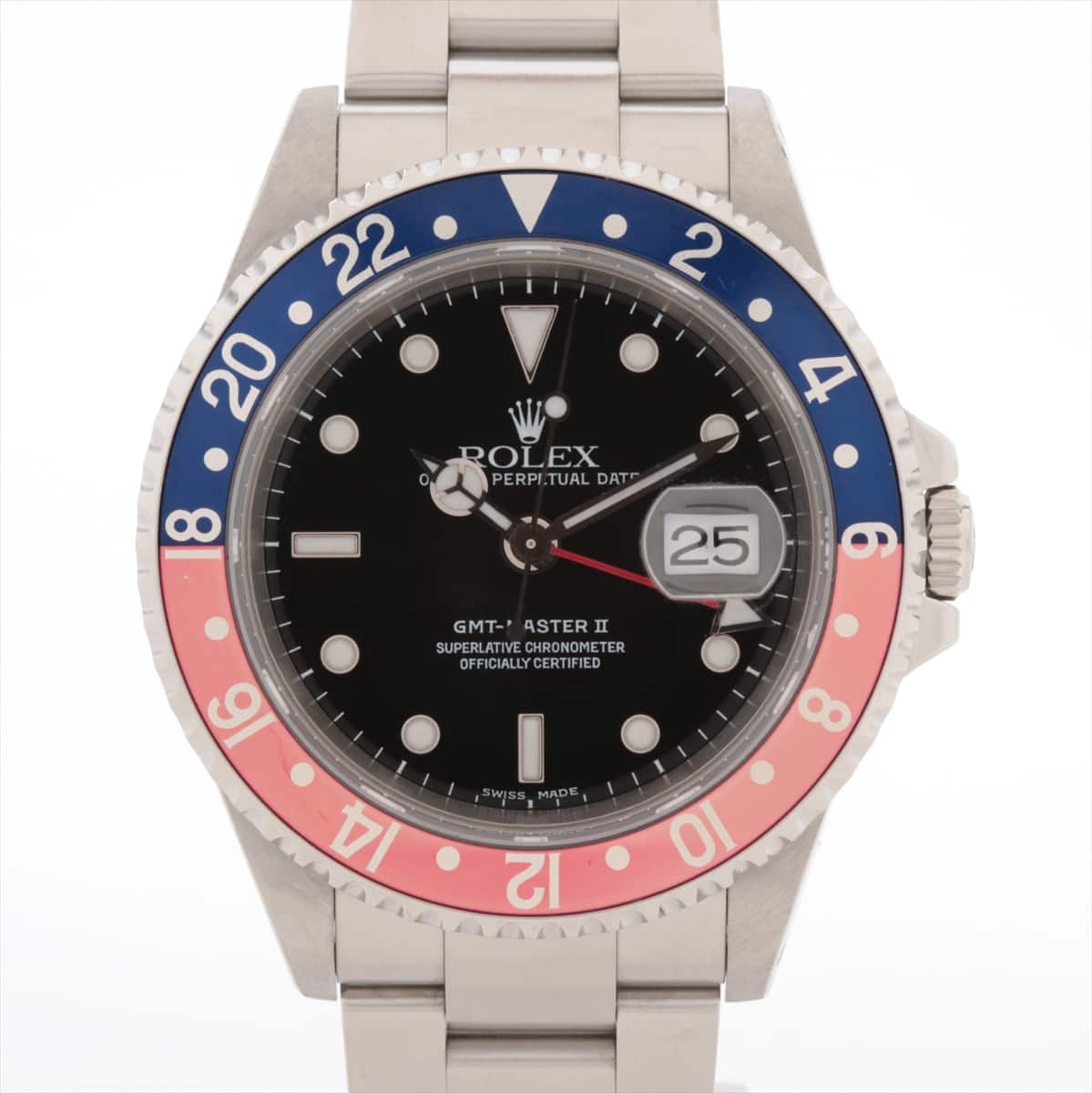 [Used] Rolex GMT Master 16710 SS AT Black Dial Sesame 1 | WatchCharts