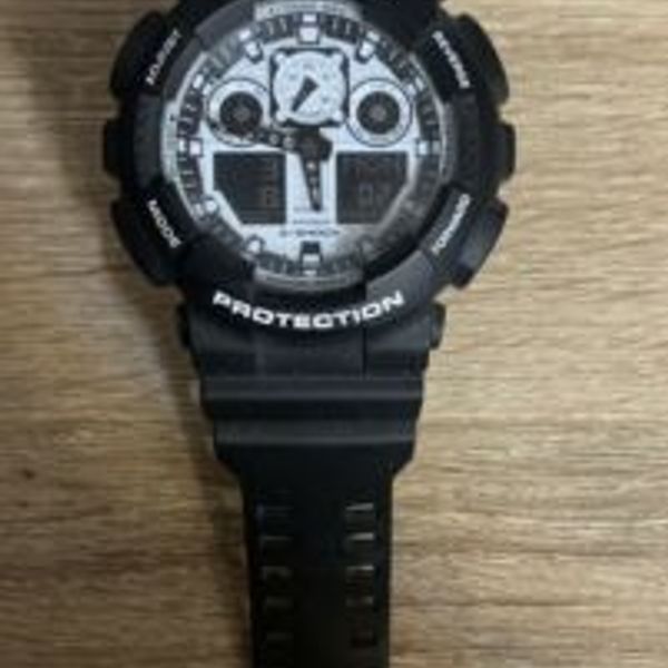 Casio G-Shock / 5081 Authent / GA100 PANDA Ed - Black / White - GA-100BW Miltary | WatchCharts
