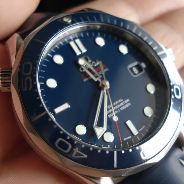 SOLD Canada OMEGA Seamaster Ceramic 2500D Blue Dial (additional ...