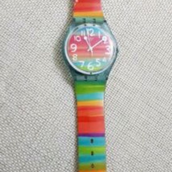 Swatch Watch GS 124 Sky Stripe | WatchCharts