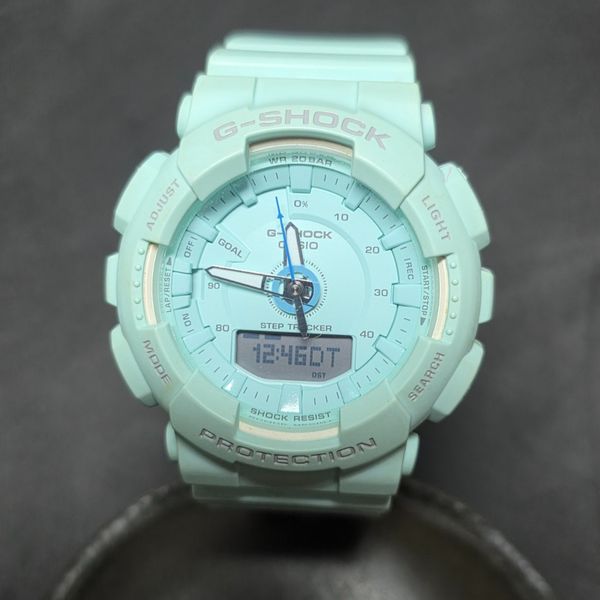 Casio G-Shock 5540 Step Counter Rare Color Analog-Digi Watch GMA-S130 ...