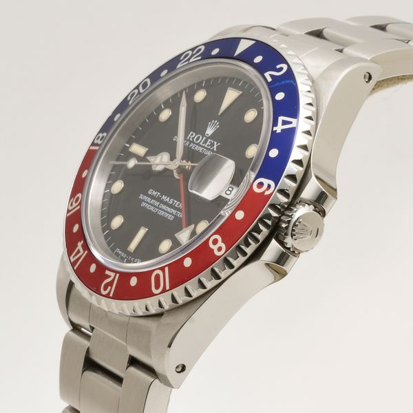 Rolex GMT Master 16700 Tritium Around 1991 (Nth) SS Automatic winding ...