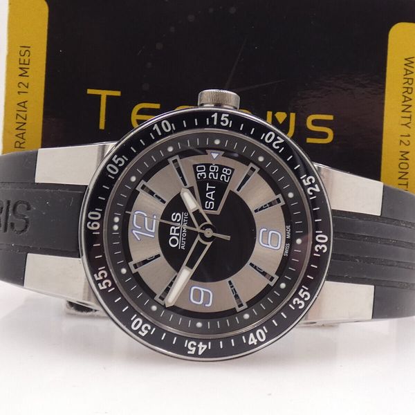 ORIS WILLIAM F1 TEAM DAY DATE 7613 BOX&PAPERS AUTOMATICO ANNO 2012 ...