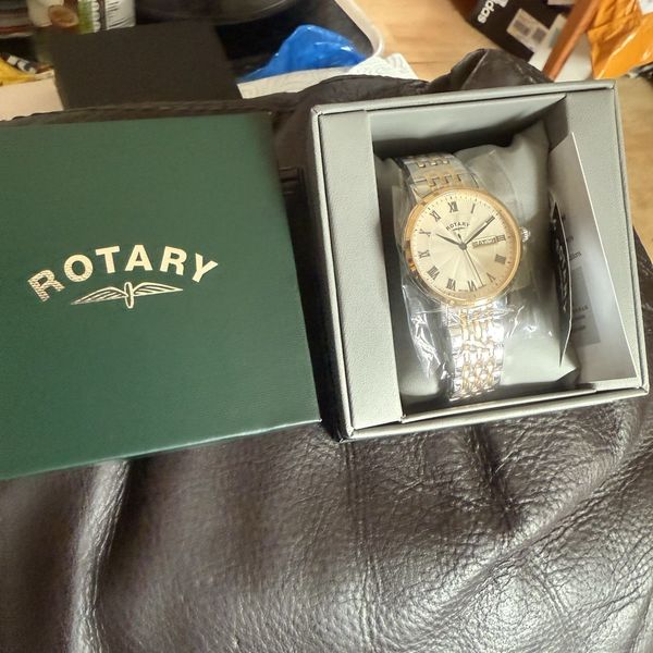 Rotary Men's Two Tone Watch | WatchCharts Marketplace