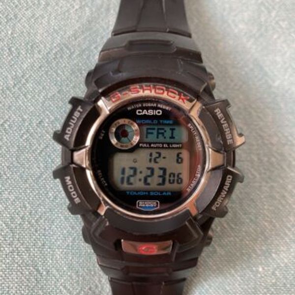 Casio G-Shock G-2310R, Tough Solar, Module 3192, 200M, World Time ...