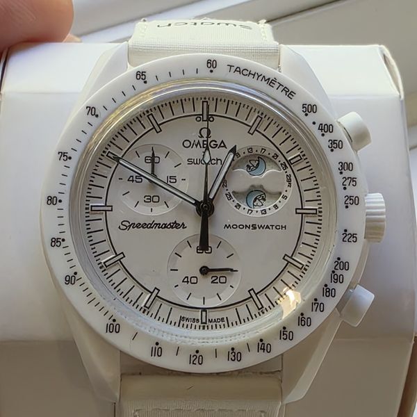 Swatch Omega Snoopy dog Mission to the MoonPhase Brand new ...