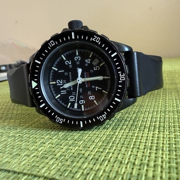 [WTS] Marathon GSAR Black Anthracite 41 mm Automatic Sterile Dial ...