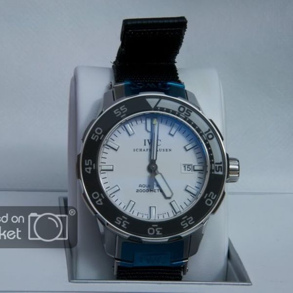 FS: IWC Aquatimer 3568 white dial Reduction | WatchCharts