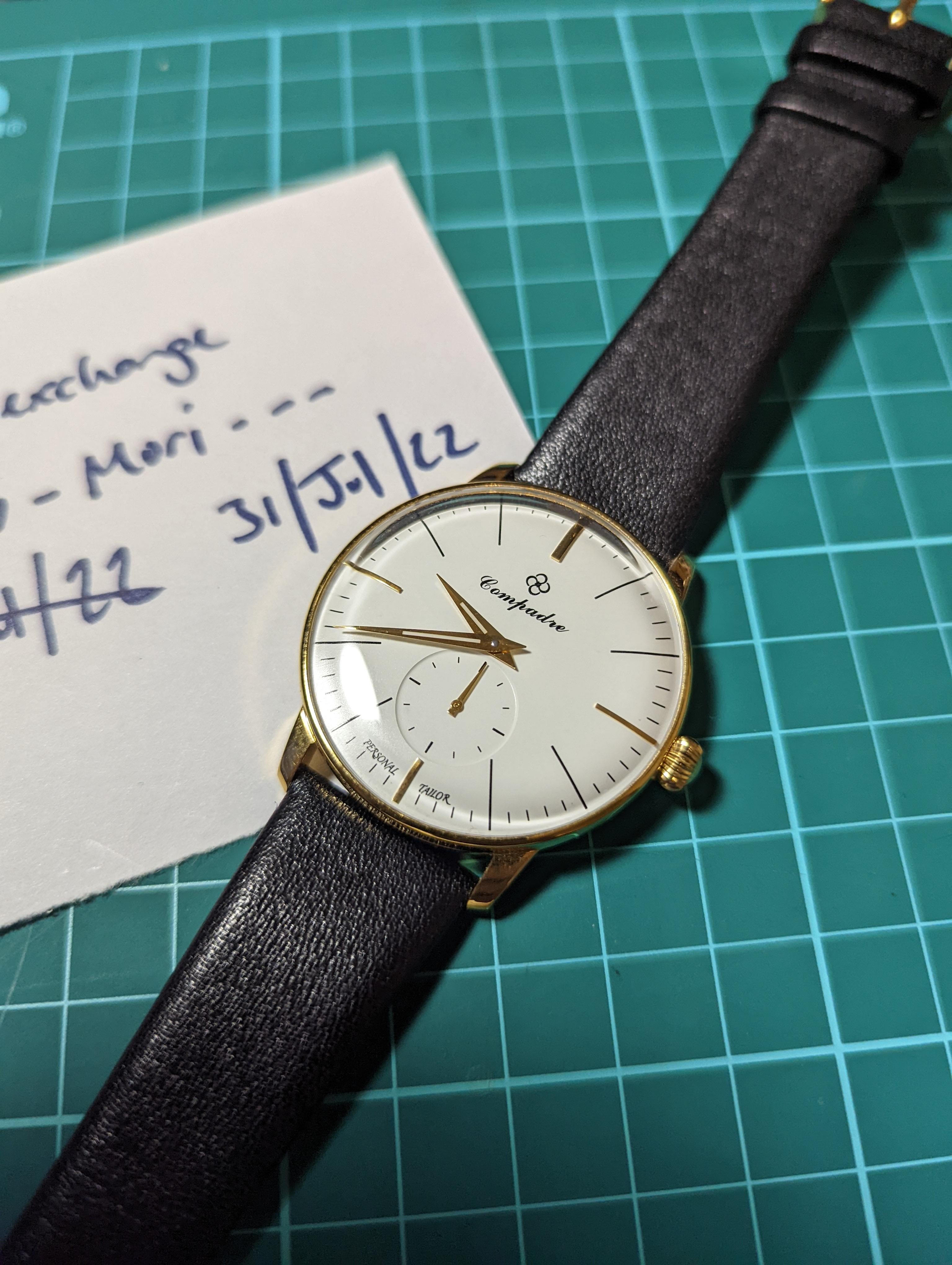 [WTS] Compadre Dress watch (Nomos Homage) | WatchCharts