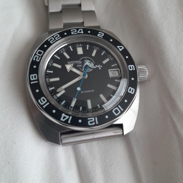 [WTS] Vostok Amphibia, 24 hour movement, straps included | WatchCharts ...
