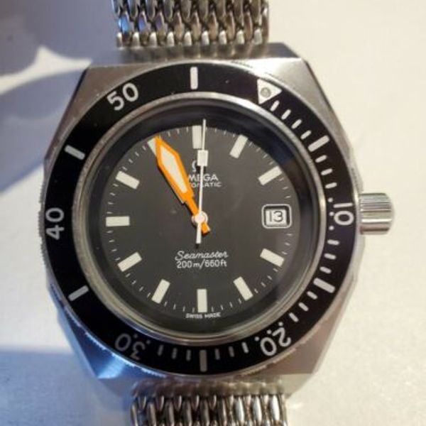 VINTAGE OMEGA SEAMASTER SHOM 200M AUTOMATIC DIVER REF 166.0177 PLOPROF ...