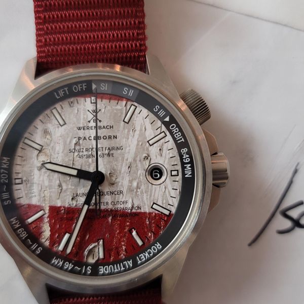 [WTS] Werenbach American Flag Soyuz Rocket Watch | WatchCharts