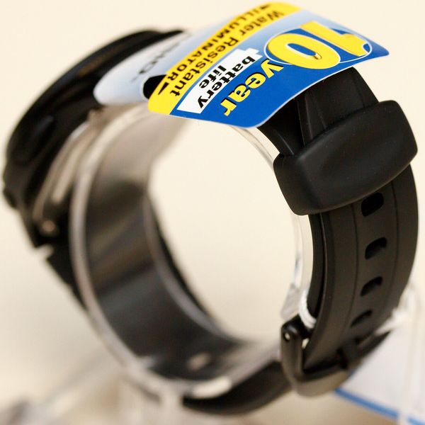 Casio F-200W-9A Digital Illuminator Watch 2 Time-Zones Multi Alarms ...