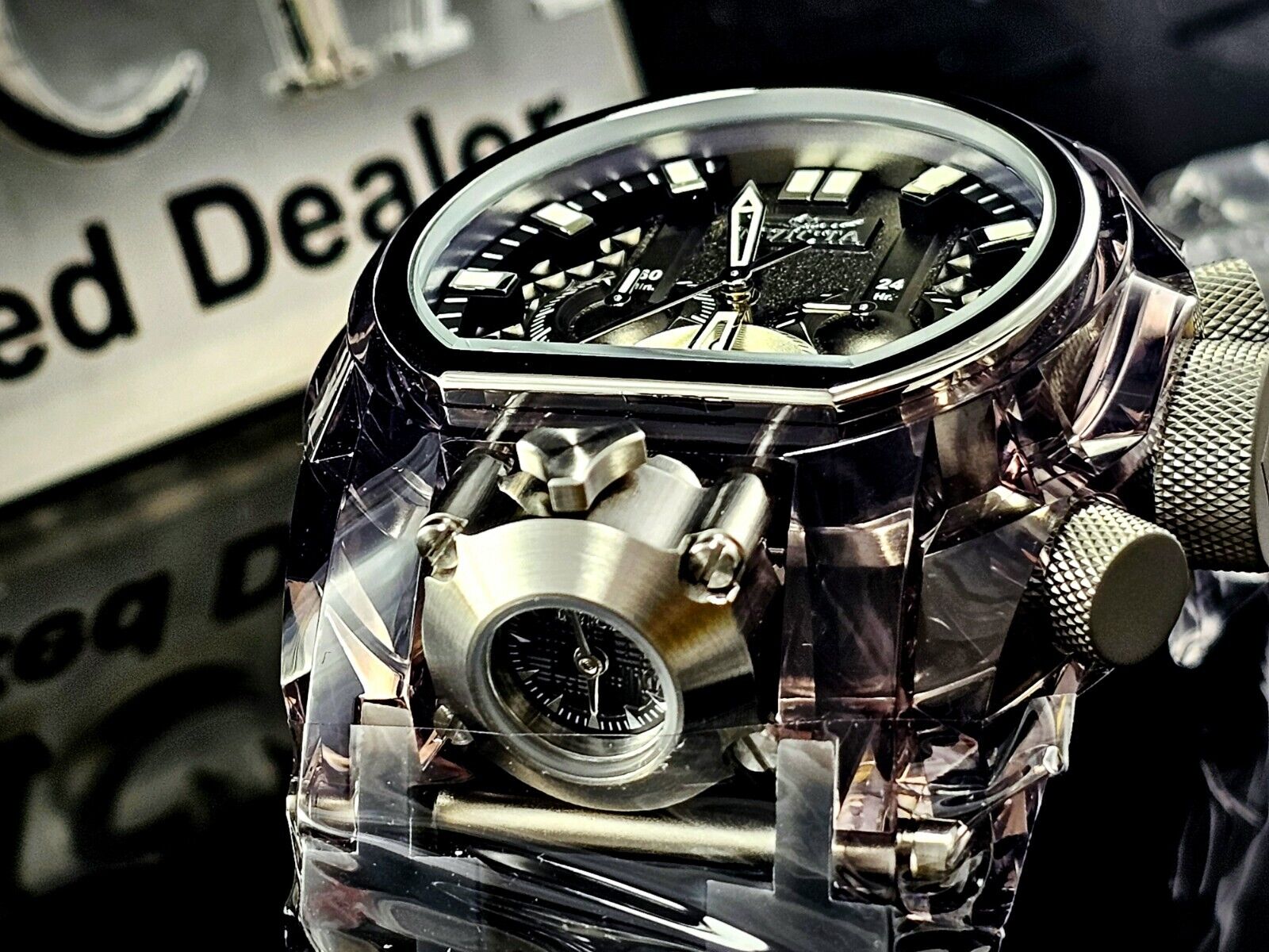 Invicta Bolt Zeus Magnum 52mm Anatomic Dual Dial Chronograph Invicta Bolt Zeus Magnum 52mm Anatomic Dual Dial Chronograph