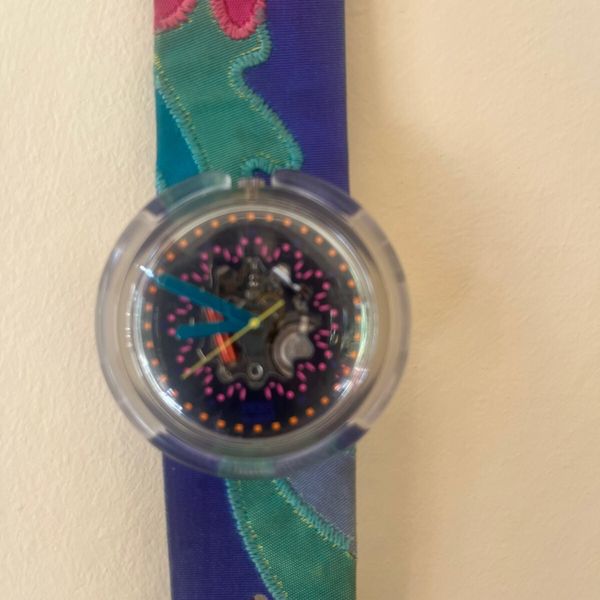 Swatch watch ladies vintage Pop Swatch PWZ103 | WatchCharts Marketplace