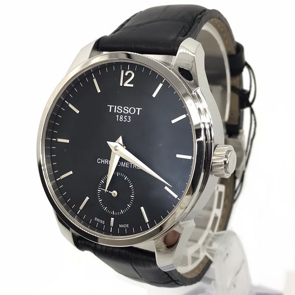 [Pre-owned] TISSOT｜Tissot T-COMPLICATION CHRONOMETER/Manual watch/BLACK ...