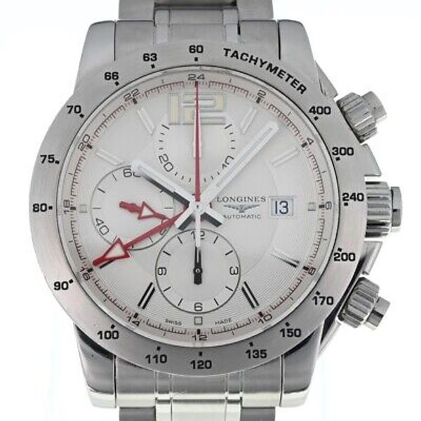LONGINES Sports Line Admiral L3.670.4 GMT Chronograph Automatic Men's R ...