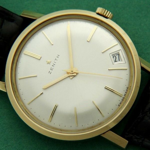 Zenith GOLD STAR caliber 2532 TOP CONDITION vintage manual SWISS MADE ...