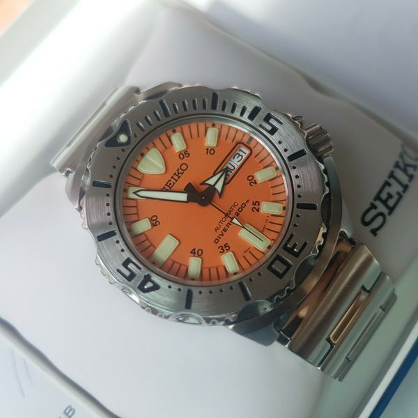SEIKO Diver SKX781 1st gen. Orange Monster "with box and papers ...