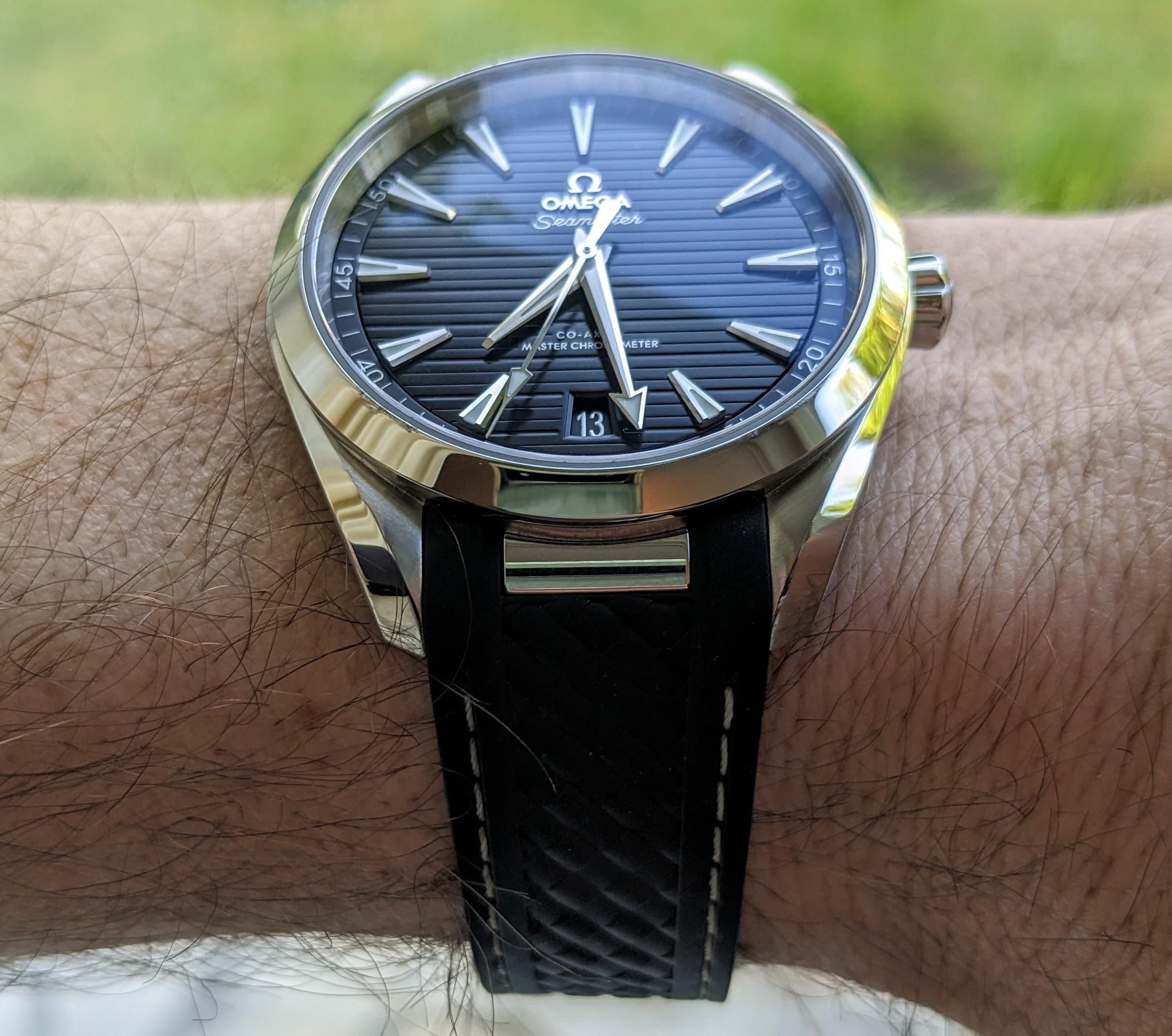 [WTS] Omega Seamaster Aqua Terra, 41MM Steel on Rubber strap 220.12.41 ...