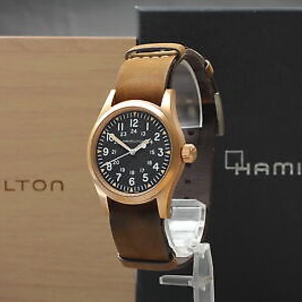 [MINT / Box] Hamilton H69459530 Khaki Field Mechanical Mens Watch From JAPAN | WatchCharts ...