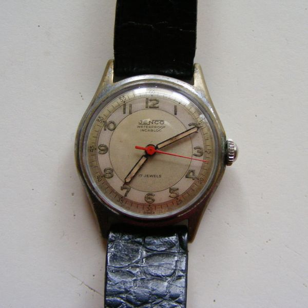 Jenco dress military watch early 1940s | WatchCharts