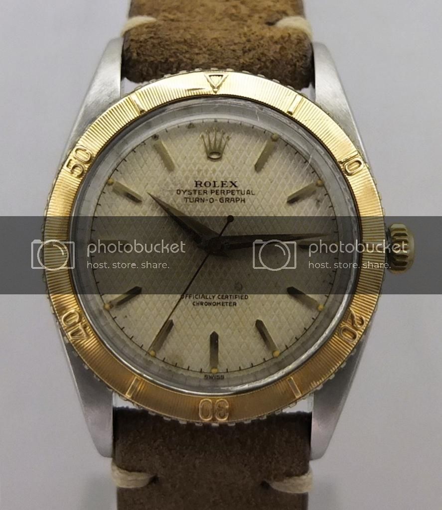 FS : Rolex 6202 Turn O Graph (Gold & Steel) | WatchCharts Marketplace