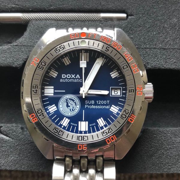 [WTS] DOXA SUB 1200T NUMA Blue Limited Edition: 58 of 100. | WatchCharts Marketplace