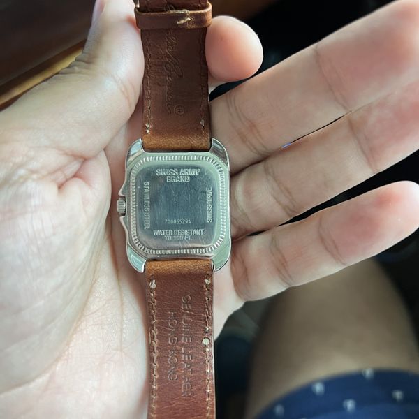 [$100 USD] FS: RARE 1st Gen Swiss Army Square Officer's 1884 Watch ...