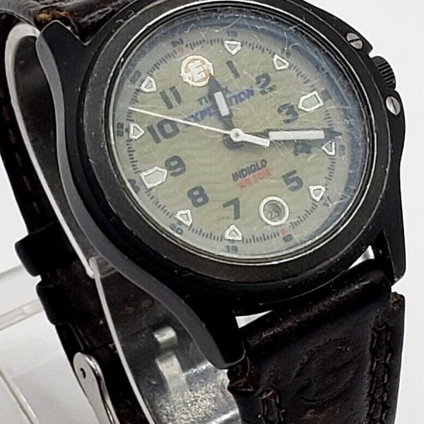 Vintage Timex Expedition Watch Indiglo WR50 - With Date - Working ...