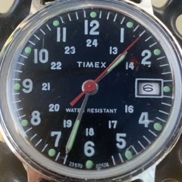 Timex Military Sprite Style Watch 1974 | WatchCharts Marketplace