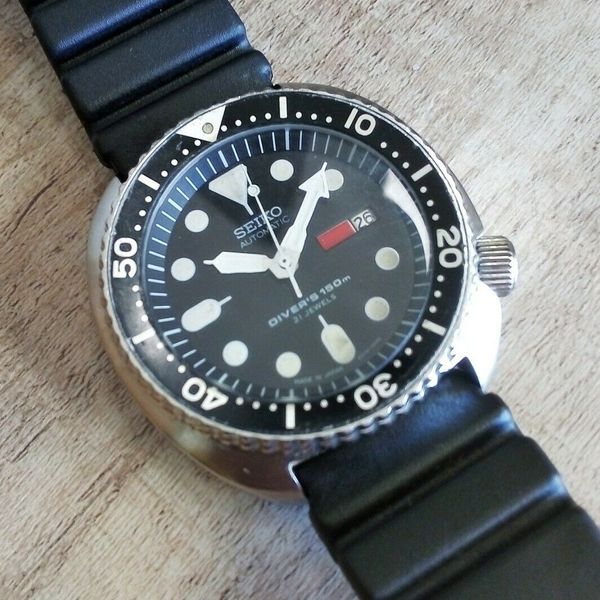 Vintage Seiko Diver 'Turtle' 6319 - 7040 Wristwatch Japan | WatchCharts ...